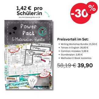 English Power Pack - Neukunden Angebot für Englischlehrkräfte – englishlove